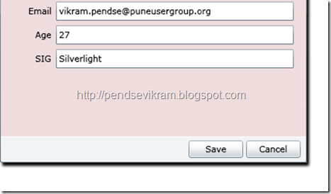 Explore .NET with Vikram Pendse: Silverlight 3 : DataForm control features – Part 3